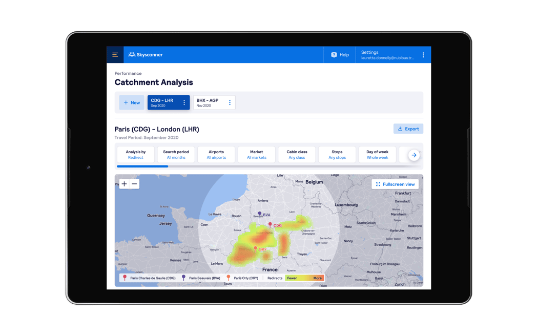 Catchment Analysis: Target and win more customers | Skyscanner Partners